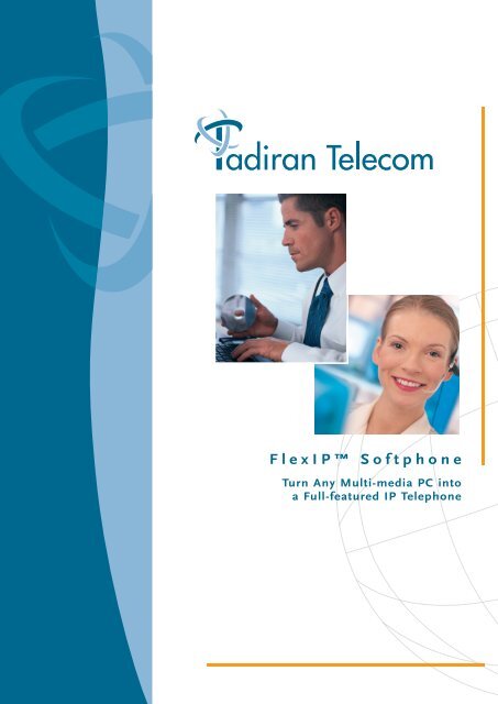 FlexIP SoftPhone - Brochure - Tadiran Telecom