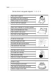 Woordpakketten Taalverhaal groep 4