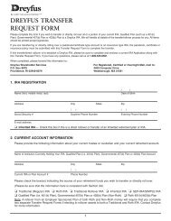 REQUIRED MINIMUM DISTRIBUTION REQUEST FORM - Dreyfus