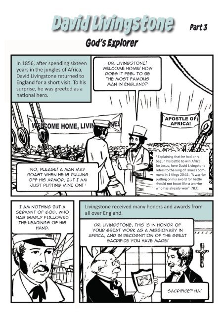 David Livingstone Part 3 - TFI Online