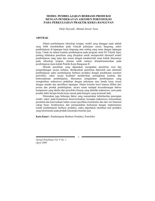 Fulltext PDF - Jurnal UPI