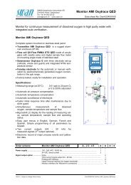 Data Sheet Monitor AMI Solicon4 - WJF Instrumentation