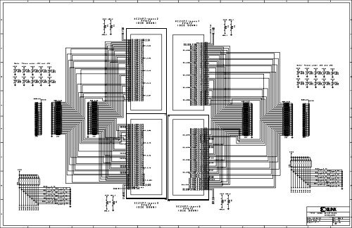 Schematic Drawing ML321 - Xilinx