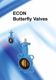 ECON Gate Valves - Econosto Mideast