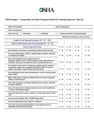 Preparation of Cabin Crew Manual Inspection Checklist