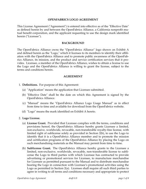 Logo Design Agreement