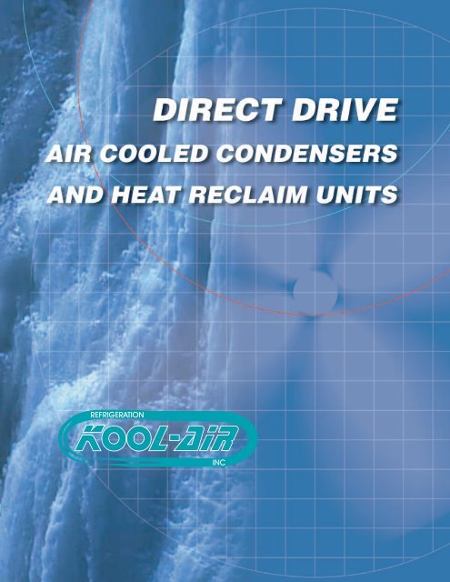 See specifications - Kool-Air inc.
