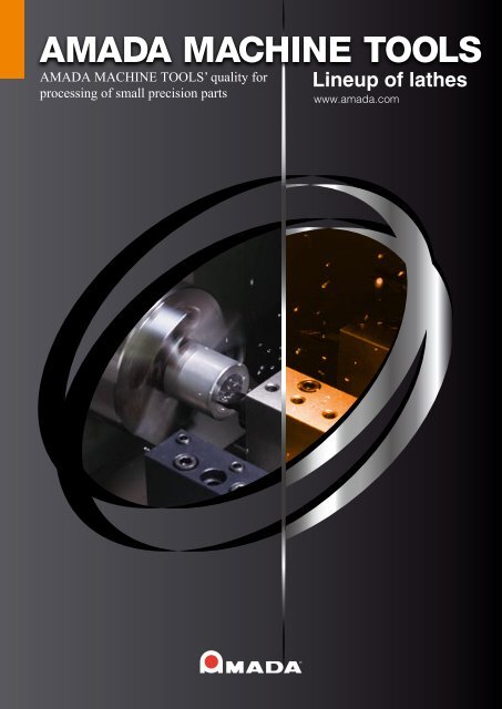 Lineup of lathes - Amada