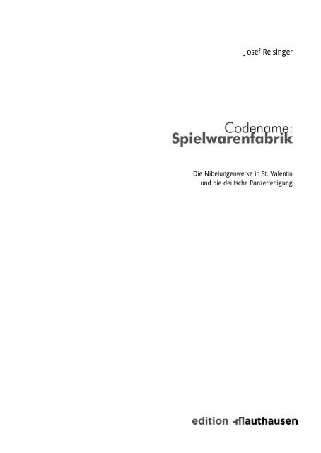 Josef Reisinger - edition Mauthausen