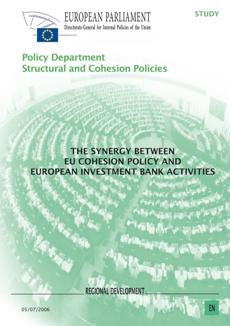 Policy Department Structural and Cohesion Policies EN ... - Europa