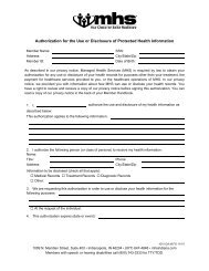 Medical Record Documentation Audit Tool - MHS Indiana