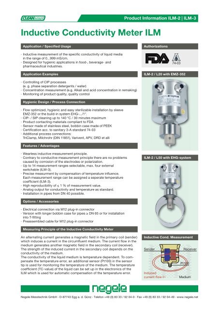 Inductive Conductivity Meter ILM - AL Systems OÜ