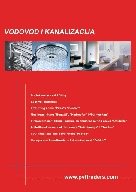Vodovod i kanalizacija - PVF Traders