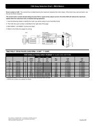 Circulator Cross-over Reference Chart - Grundfos Canada