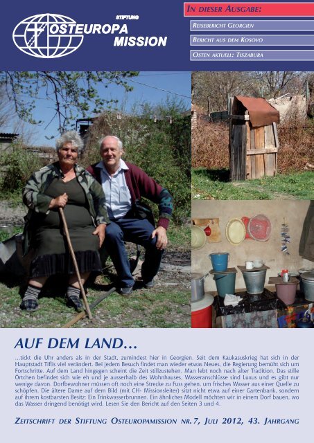 AUF DEM lAnD… - Osteuropamission Schweiz