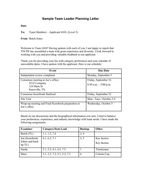 Sample Team Leader Planning Letter.pdf
