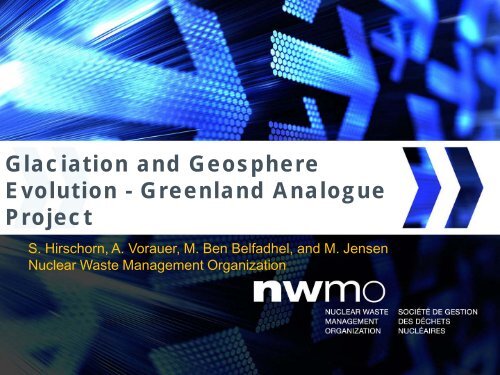 Greenland Analogue Project - Nuclear Waste Management ...