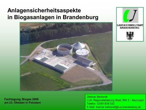 Stand der Technik - ETI-Brandenburg