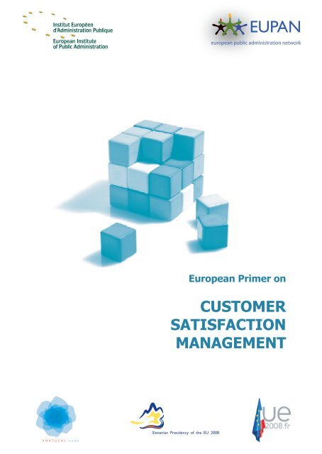 CUSTOMER SATISFACTION MANAGEMENT - EUPAN