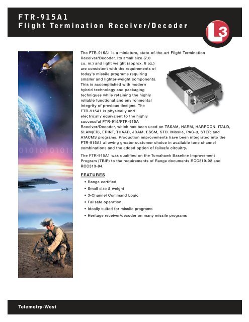 ML496_FTR-915A1_Rev F_FTR915A1_ML496_Rev F - L-3 ...