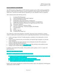 external shipping label - Organ Procurement and Transplantation ...