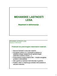 PARJENJE IN KRIVLJENJE LESA