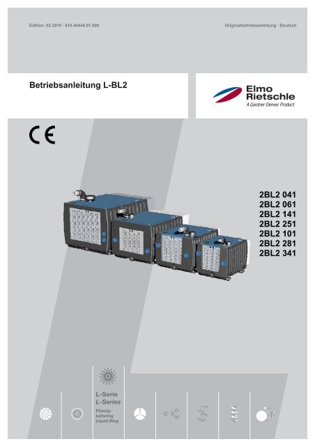 Betriebsanleitung L-BL2 2BL2 041 2BL2 061 2BL2 ... - Elmo Rietschle