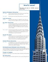 63/10 Retirement Plan For Tier 6 Members (Tier 6 Basic ... - NYCERS