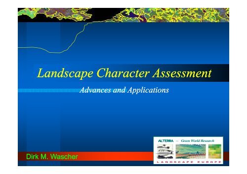 Landscape Character Assessment