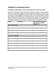 Examples of Sampling Design - Citizen Report Card