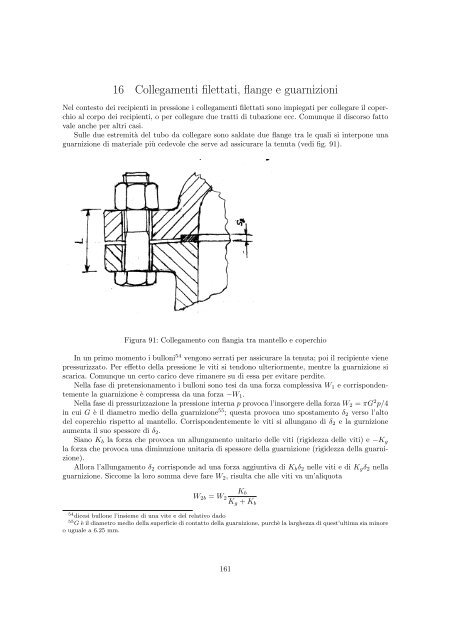 16 Collegamenti filettati, flange e guarnizioni - Gilera Bi4