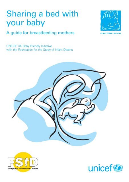 Sharing a bed with your baby leaflet
