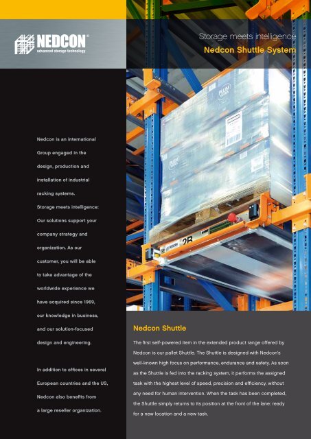 Nedcon Pallet Shuttle