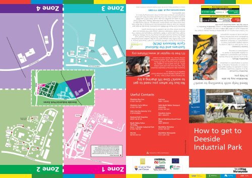 How to get to Deeside Industrial Park - Travelwise Merseyside