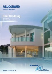 Alucobond Casette Specification PVF2 - Alucobond Architectural