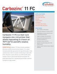 Thermo-Lag 3000-SP PDS Fireproofing - Carboline