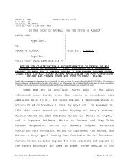 Motion for Extension of Time to File Appellant's Reply Brief