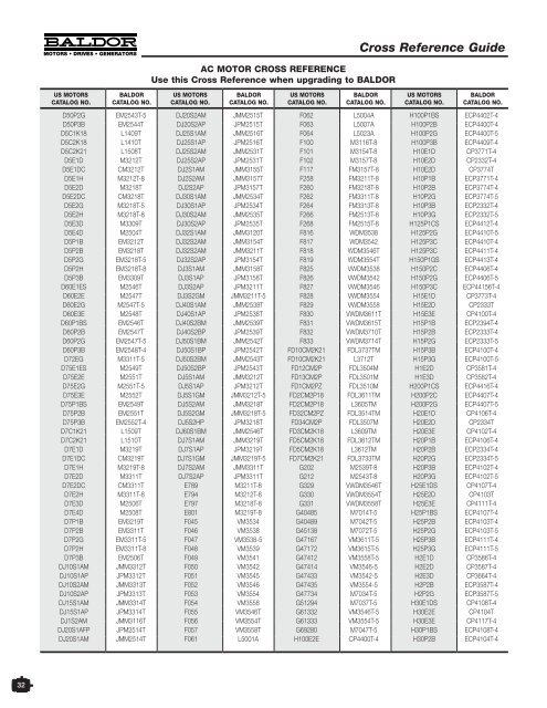 32 US MOTORS CATALOG NO.