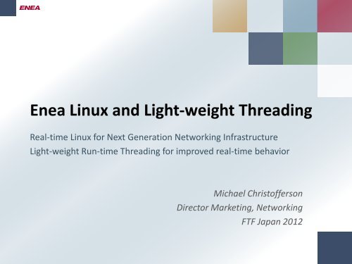 Enea Linux - Multiple Choices