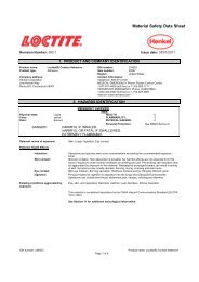 Material Safety Data Sheet - 3M
