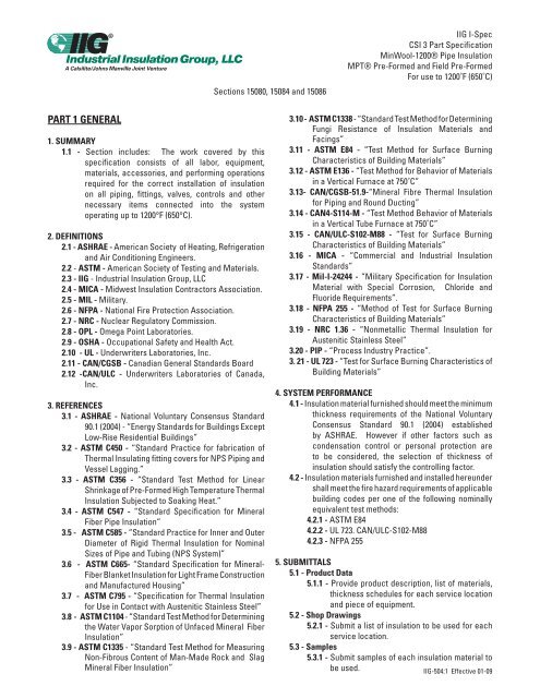 IIG - Industrial Insulation Group, LLC