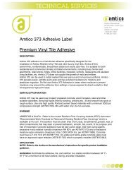 MSDS - Amtico PS Adhesive - Mannington