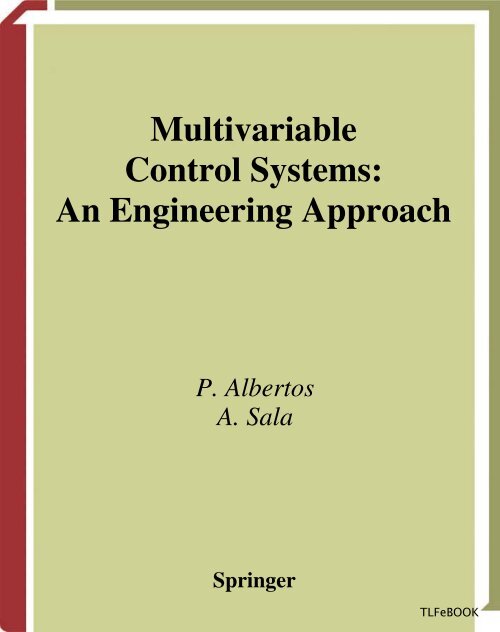 Multivariable Control Systems An Engineering Approach