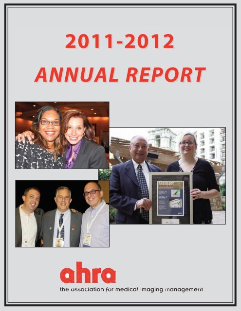 2011-2012 ANNUAL REPORT - AHRA