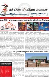 Issue 10 - Ak-Chin Indian Community