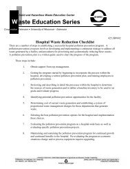 Bio Medical Waste Checklist