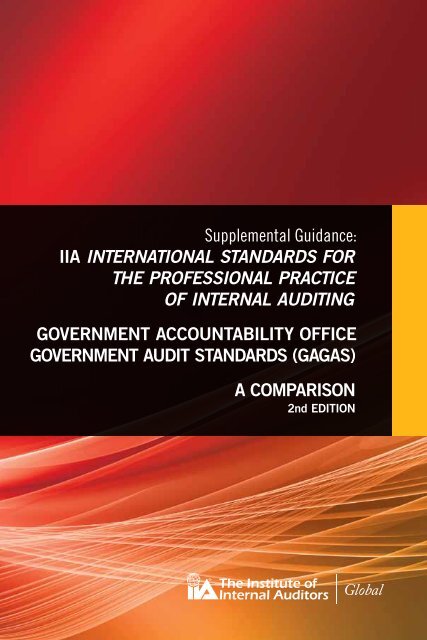IIA InternatIonal StandardS for the ProfeSSIonal PractIce of