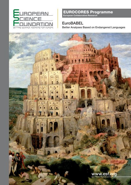 EUROBABEL - European Science Foundation