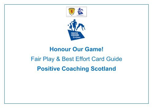 Fair Play and Best Effort Cards - User Guide