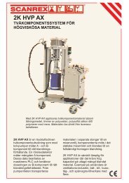 ENKOMPONENT SYSTEM PUMP HVP 200 - Scanrex